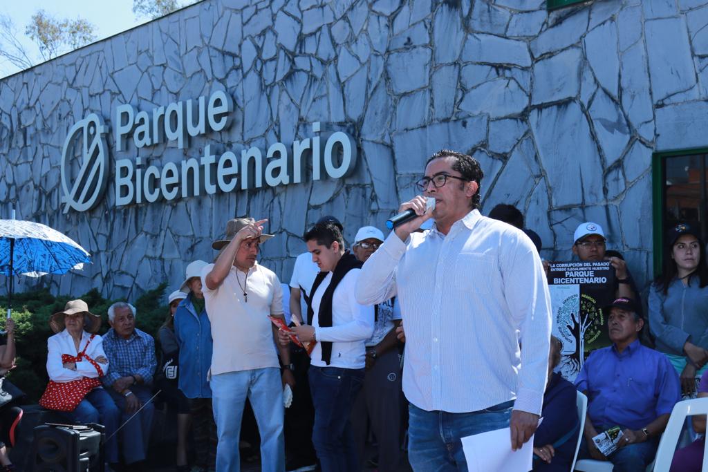 POR EL RESCATE DEL PARQUE ECOLÓGICO BICENTENARIO. DIPUTADO MIGUEL ÁNGEL ...