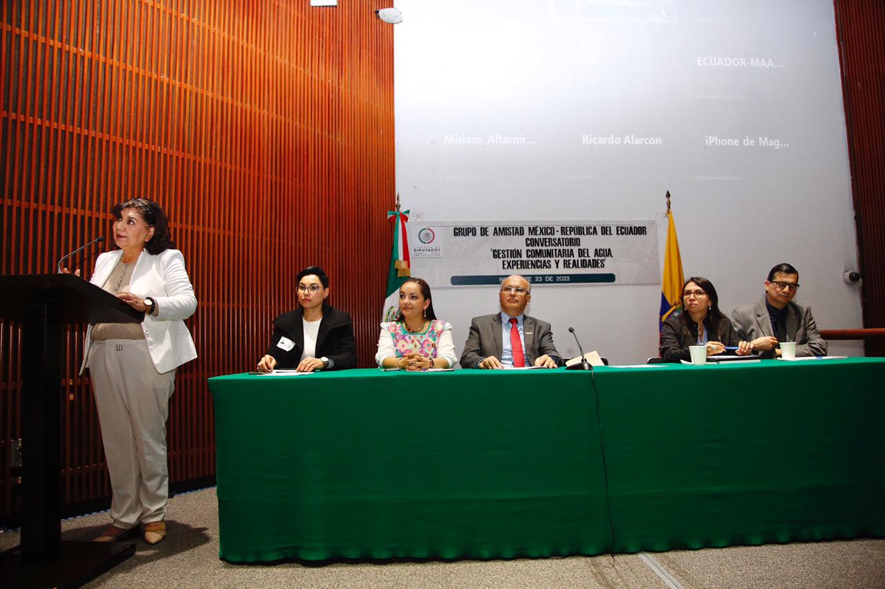 CELEBRA GRUPO DE AMISTAD MÉXICO-REPÚBLICA DEL ECUADOR CONVERSATORIO SOBRE LA GESTIÓN COMUNITARIA ...